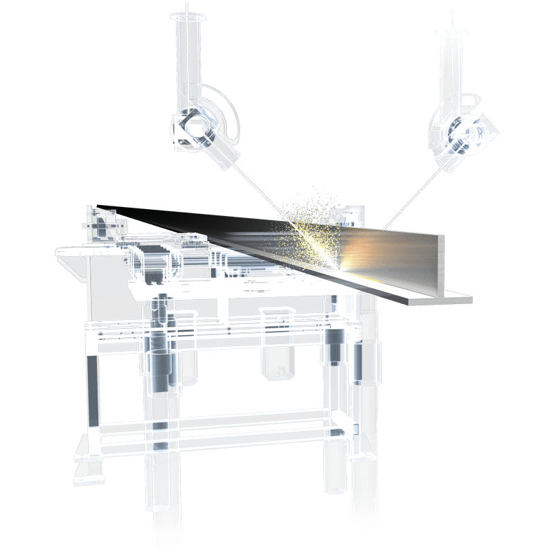 Laser fused stainless steel profiles: low impact | Stainless Structurals