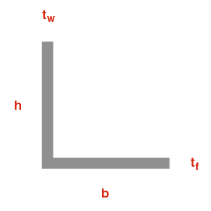 Ángulo Lados Iguales en Acero Inox EA 6X6X38 - Stainless Structurals