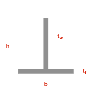 Stainless Steel Tee Bar TB 5X5X38 - Stainless Structurals