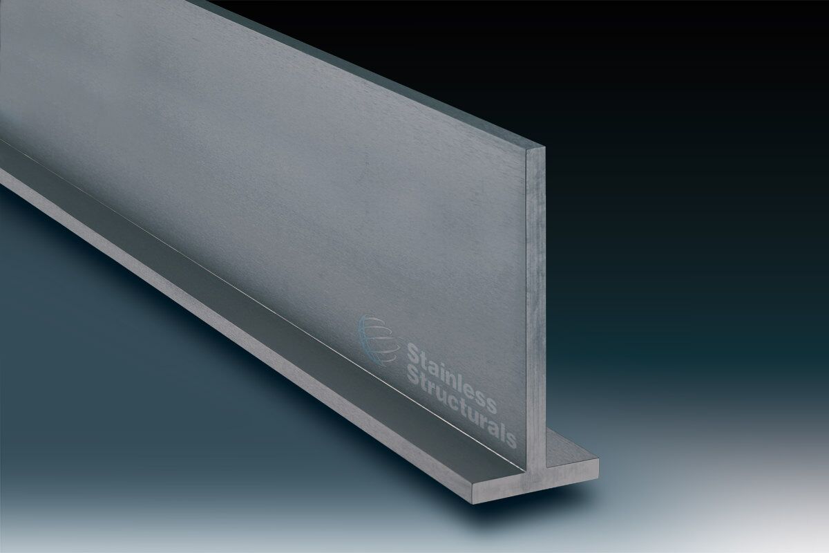 Sharp Corner T-sections - Stainless Structurals